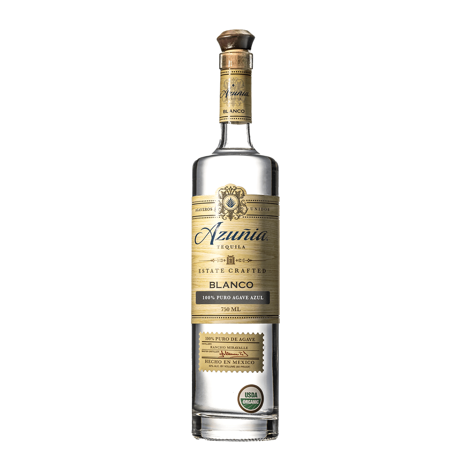 Azunia Blanco Tequila - Bourbon Central